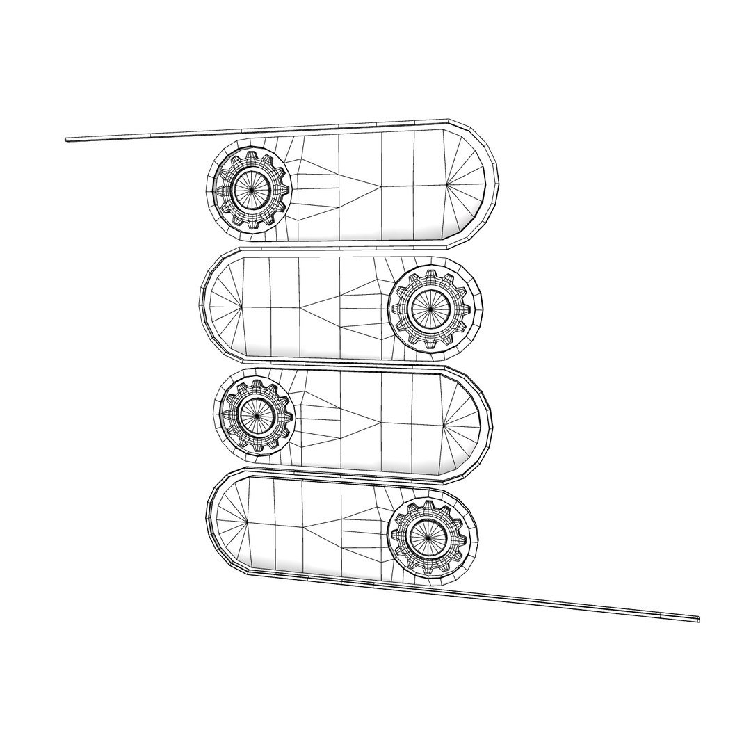 3d Max Mechanical Machine Gears