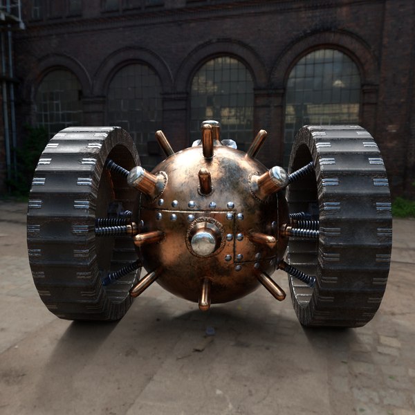 maya steampunk interior