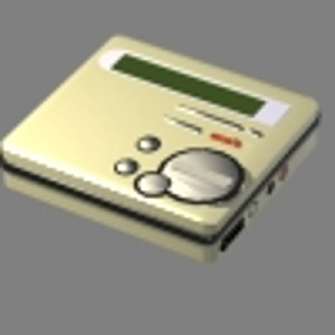 3d Minidisc Recorder Player Model