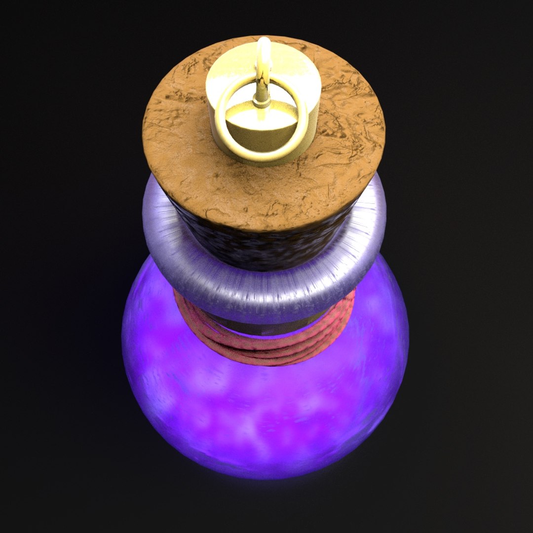 3D Magic Potion Model - TurboSquid 2007572