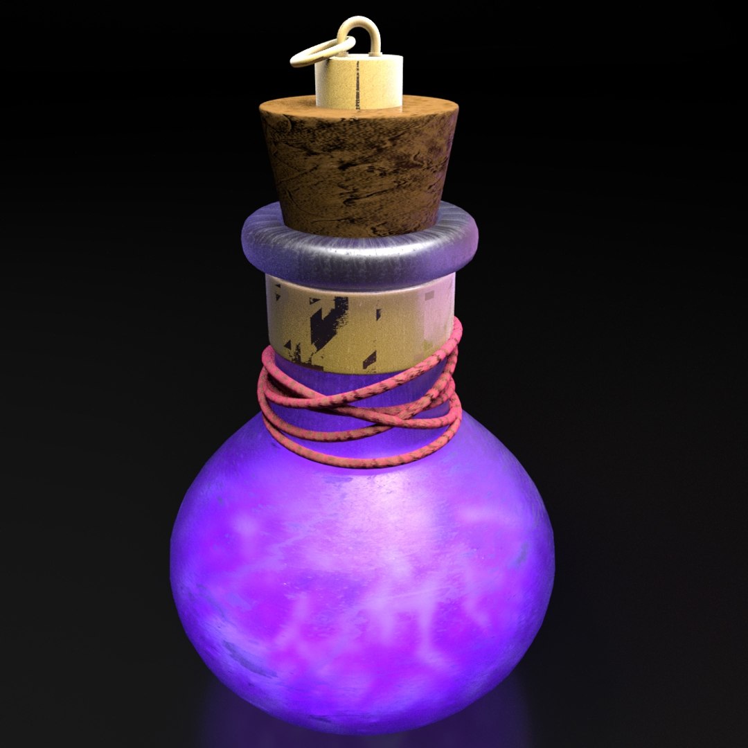 3D Magic Potion Model - TurboSquid 2007572