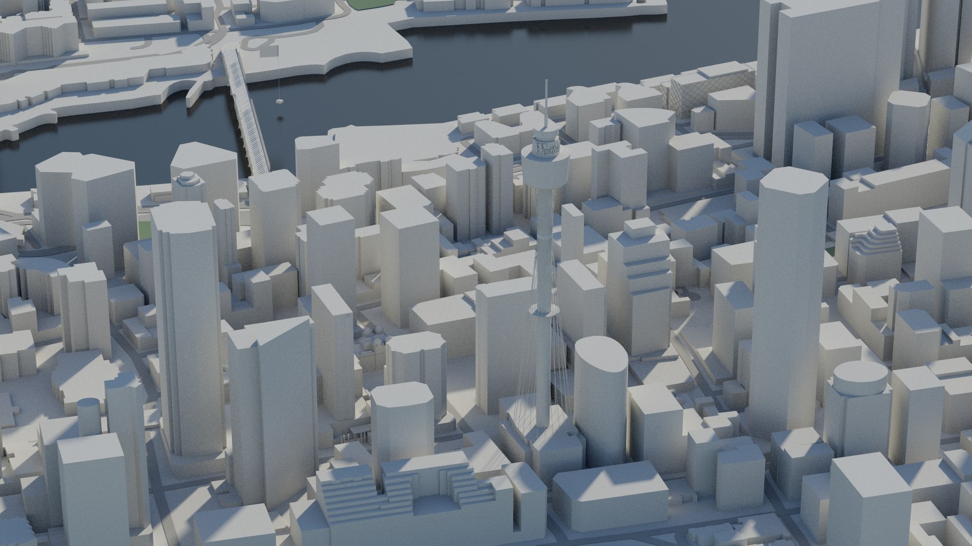 Sydney City 3D Model - TurboSquid 1432726