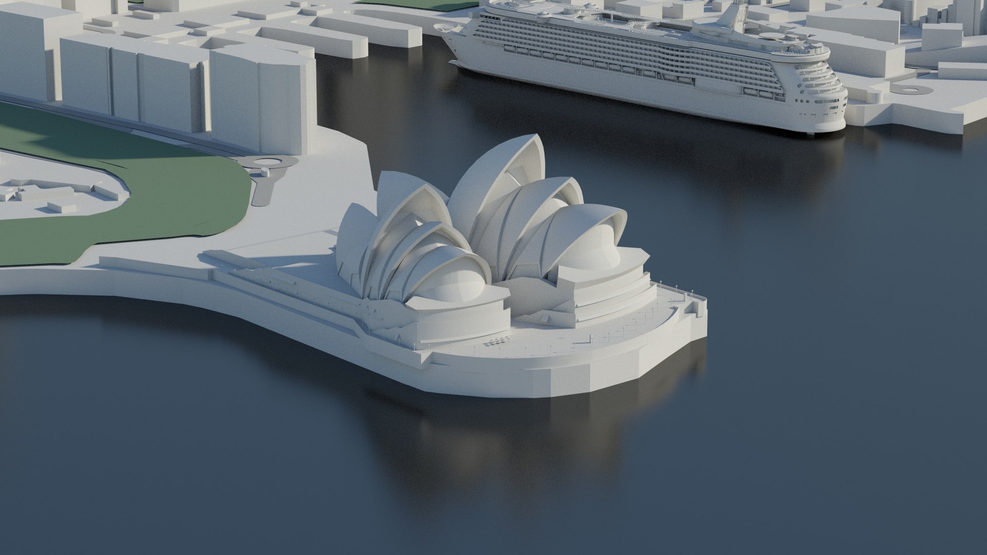 Sydney City 3D Model - TurboSquid 1432726