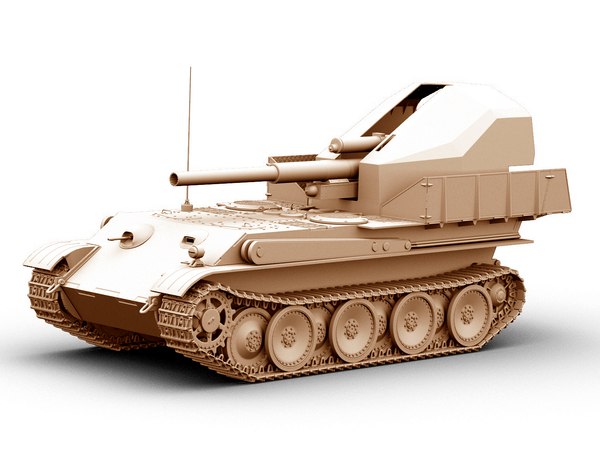 3D model artillery panther 15 grille - TurboSquid 1692410