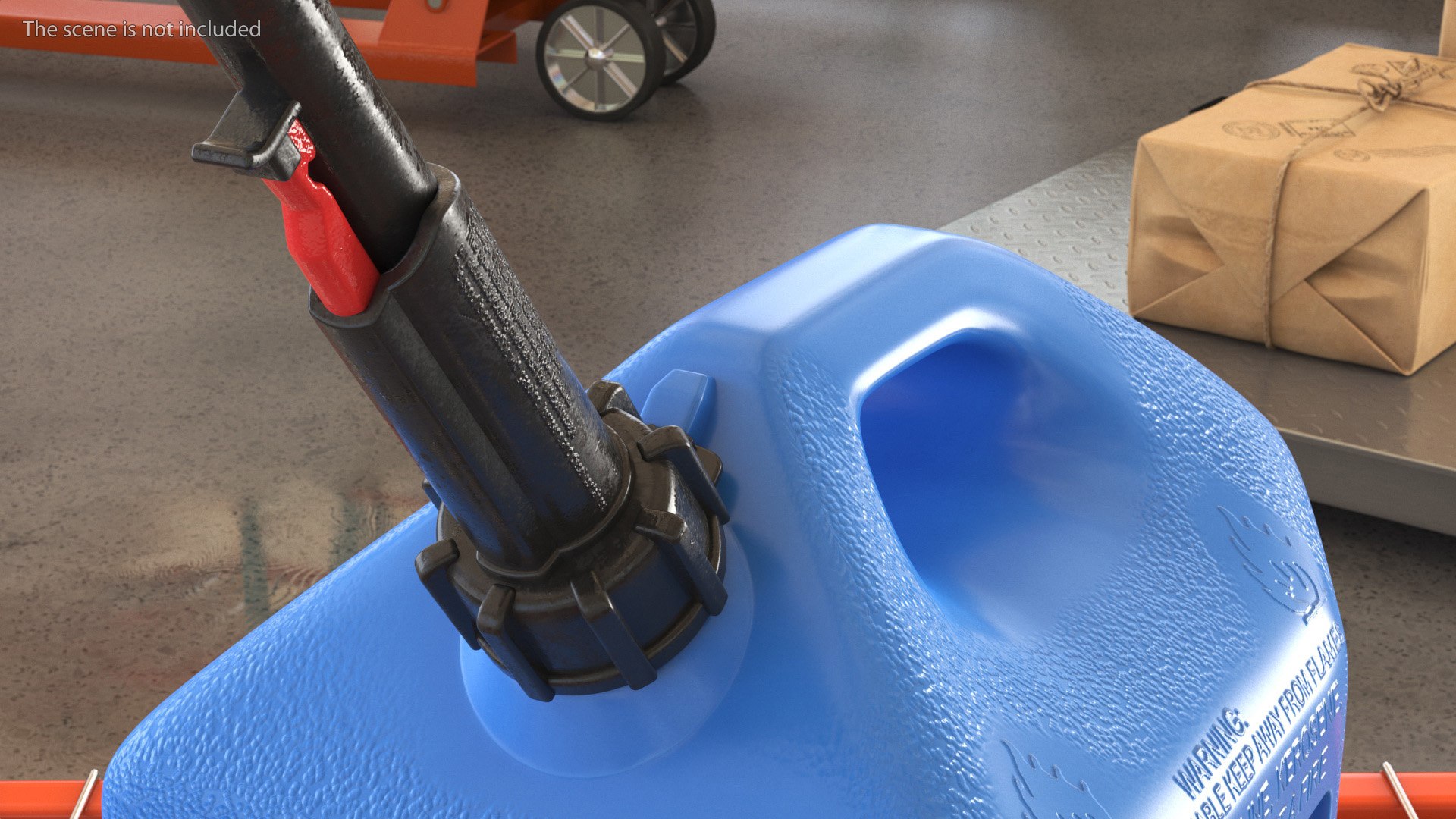 Plastic Gas Can 5 Gallon 3D Model - TurboSquid 1974376