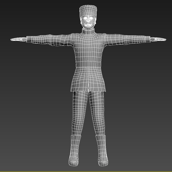 Character biped face 3D model - TurboSquid 1464768