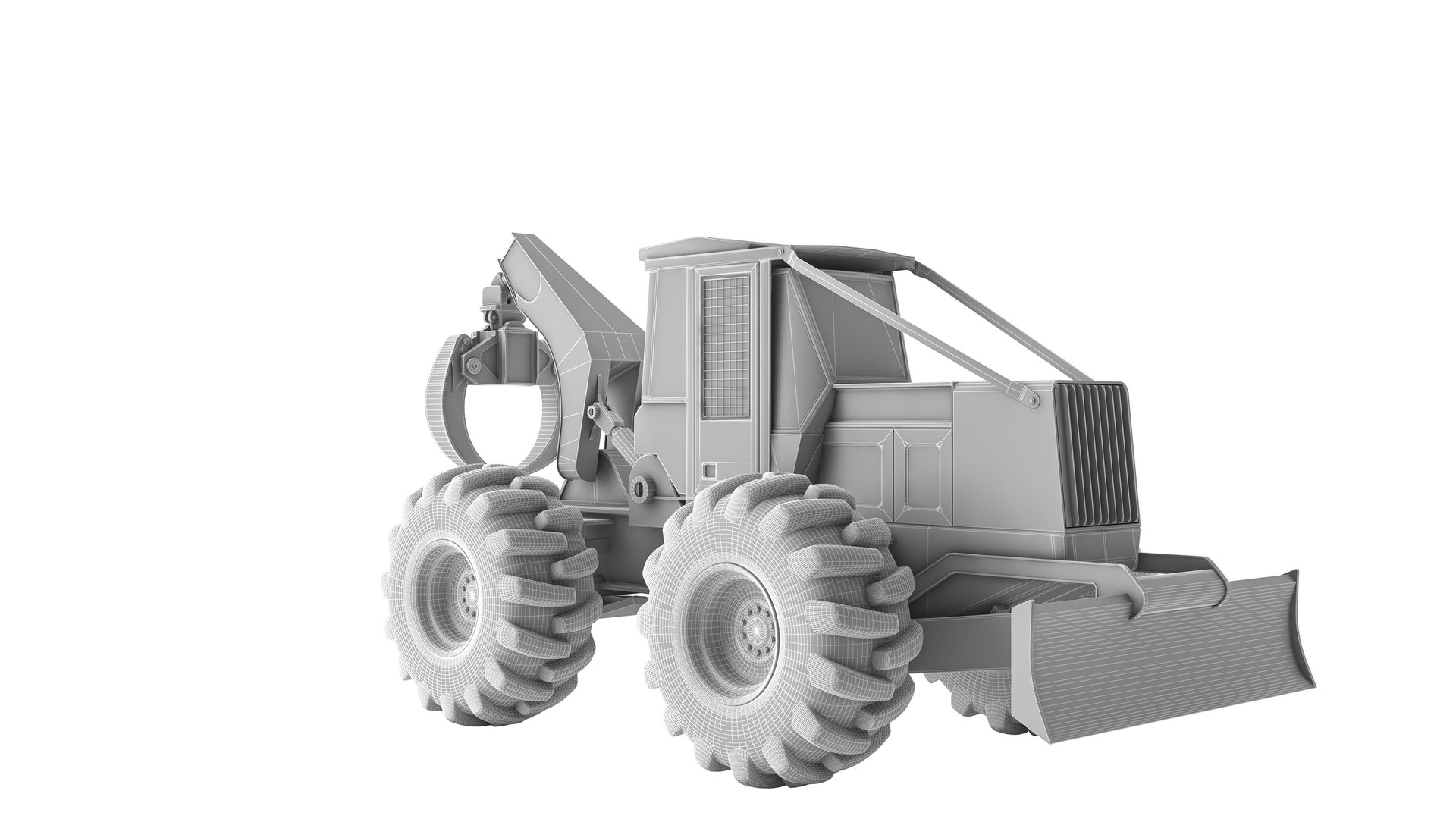 Grapple Skidders 3D Model - TurboSquid 2224431