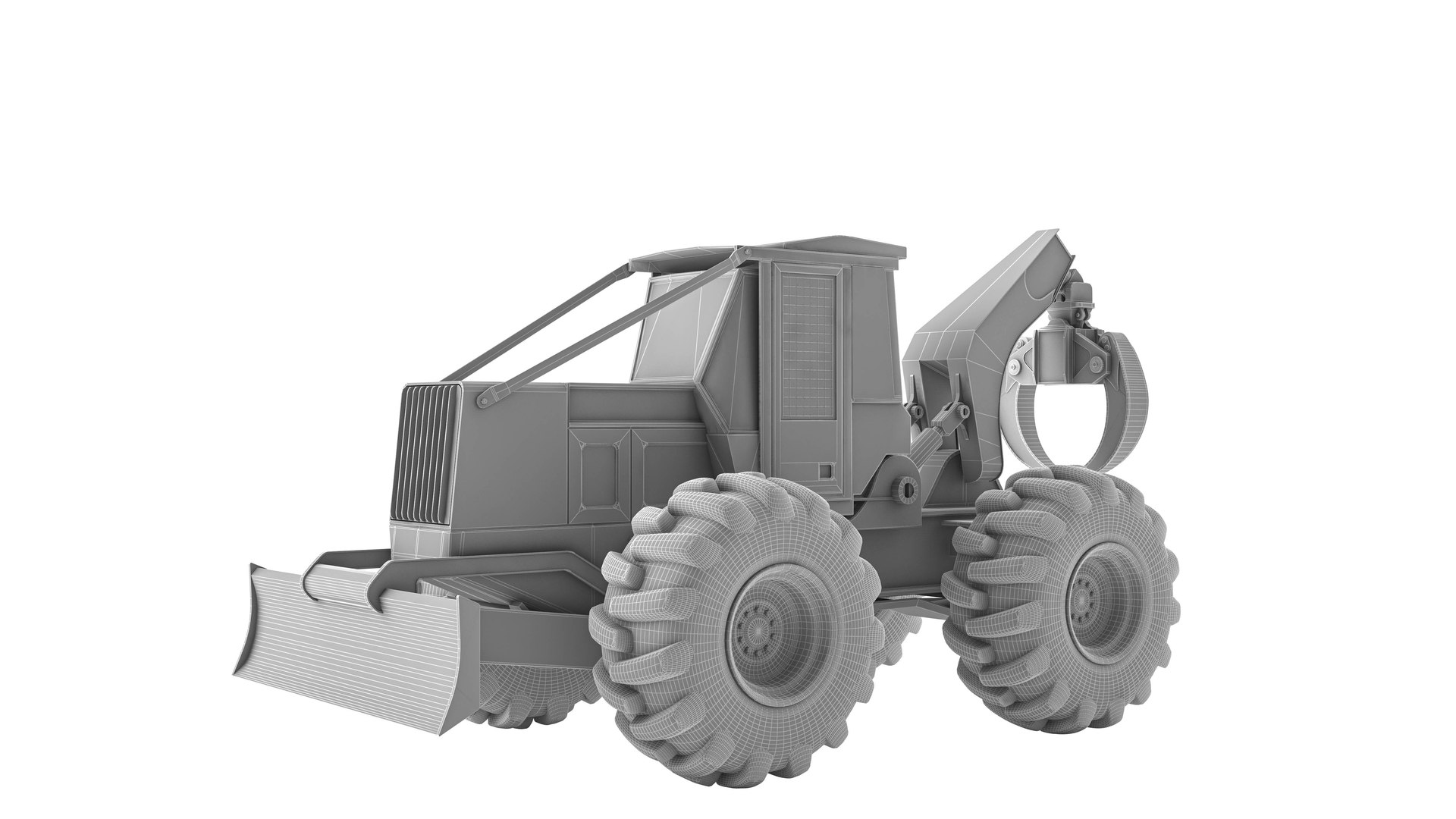 Grapple Skidders 3D Model - TurboSquid 2224431