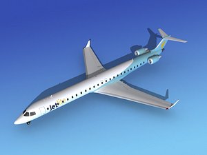 3D Bombardier CRJ1000 Models - Browse & Download Formats - TurboSquid