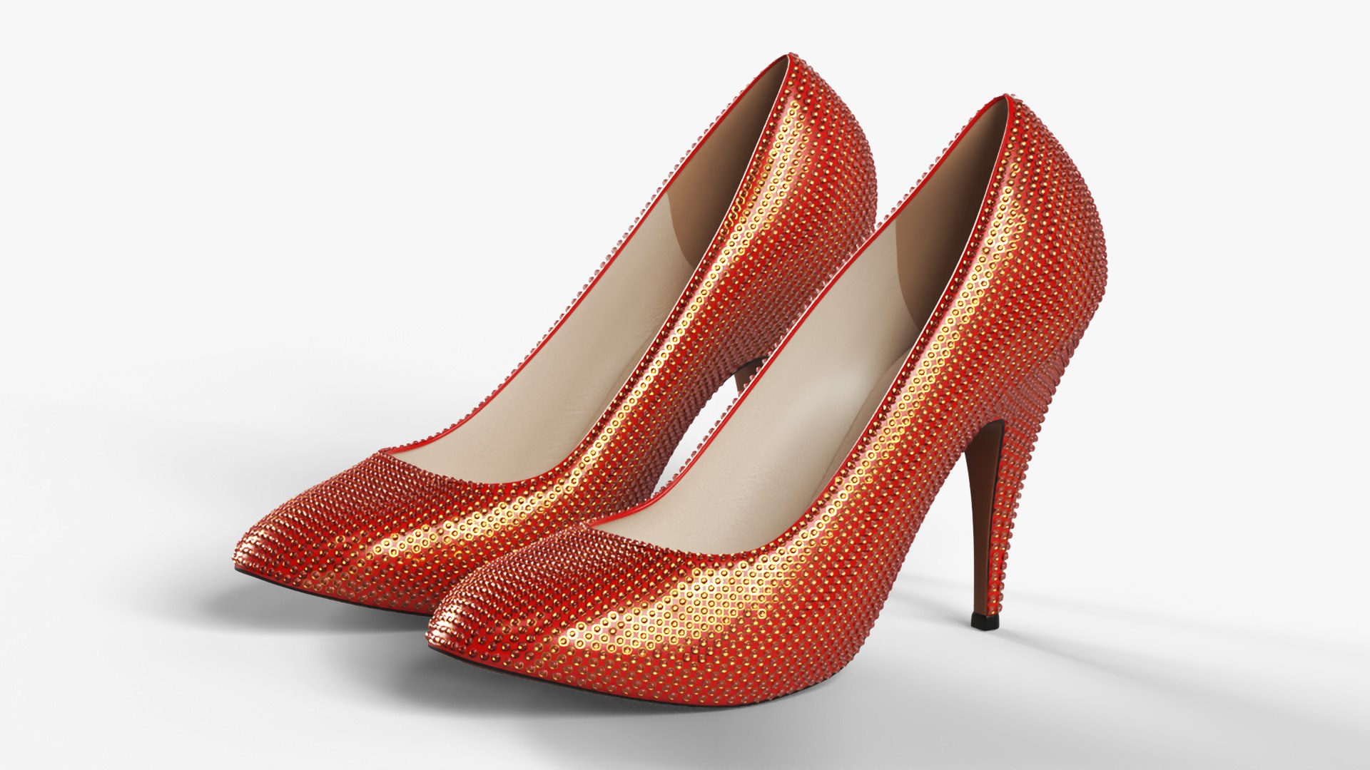 Marilyn Monroe Shoes 3D Model - TurboSquid 2359886