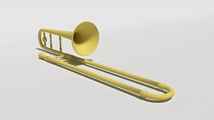 Download Free & Premium Trombone 3D Models | TurboSquid