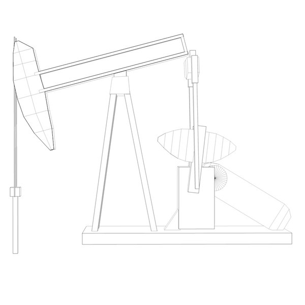 oil pump drill 3d model