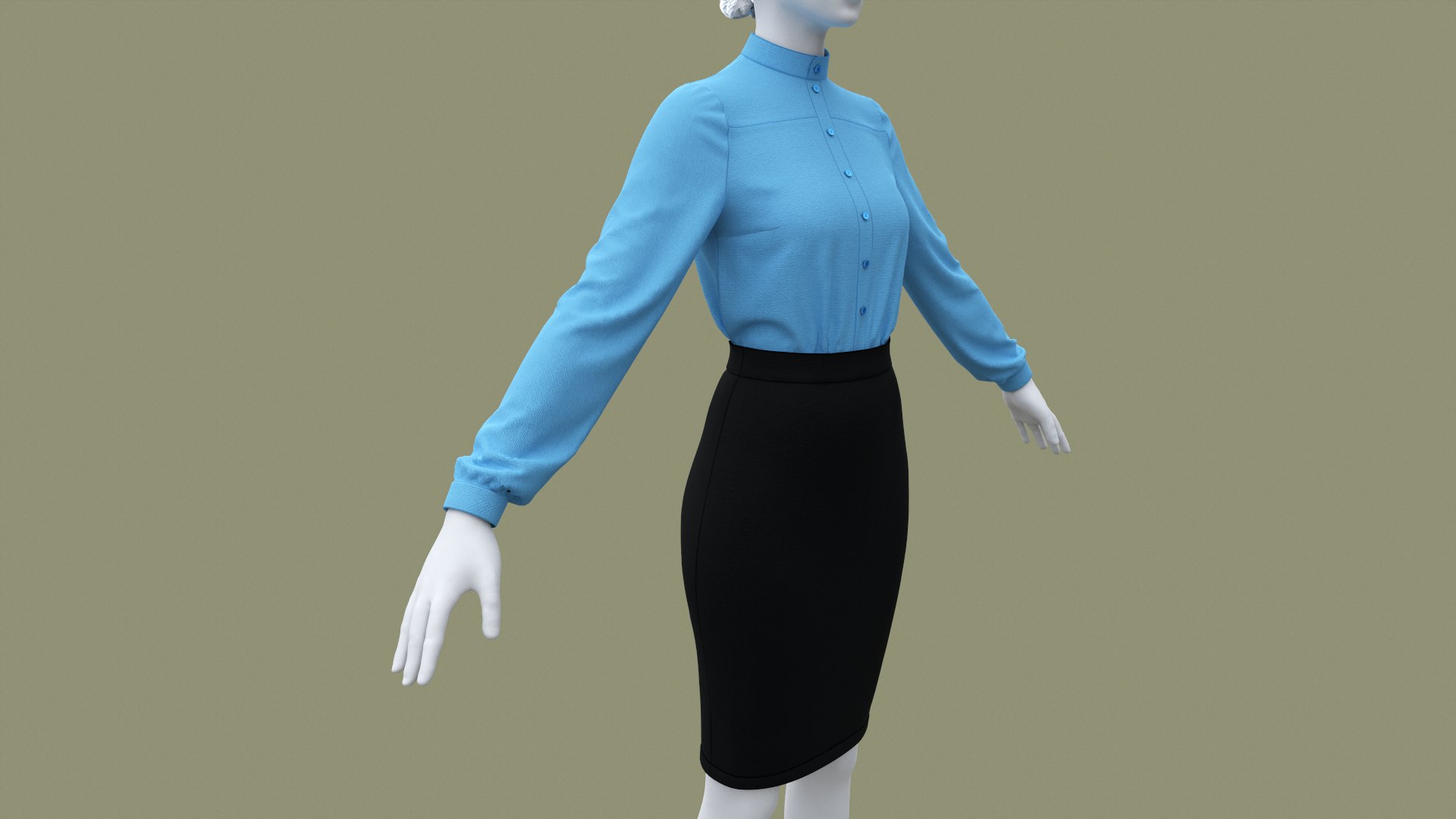 3D Model Business Suit - TurboSquid 2172527