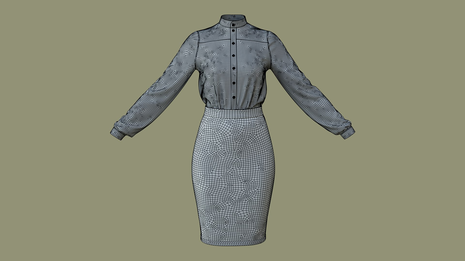 3D Model Business Suit - TurboSquid 2172527
