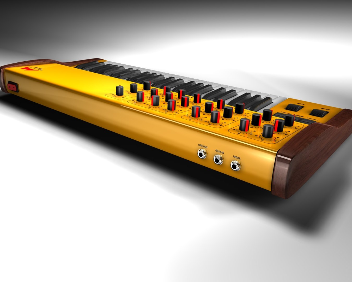 Synthesizer Synth 3d Model
