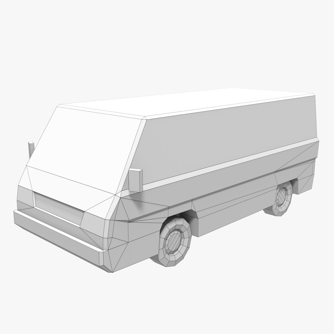 Van Car 3D Model - TurboSquid 1275708