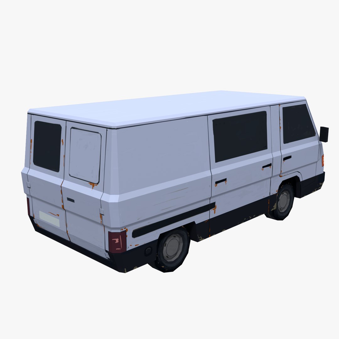 Van Car 3D Model - TurboSquid 1275708