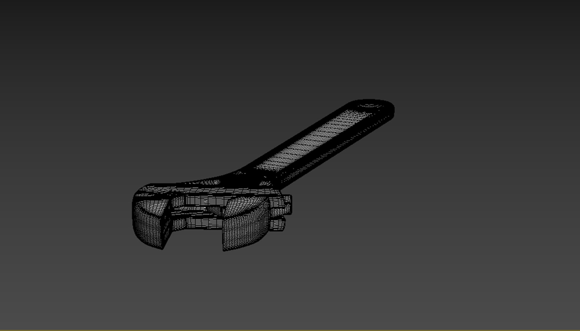 Adjust Table Wrench Model - TurboSquid 1469632