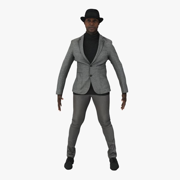 modelo 3d Andrew Business A Pose - TurboSquid 1998830
