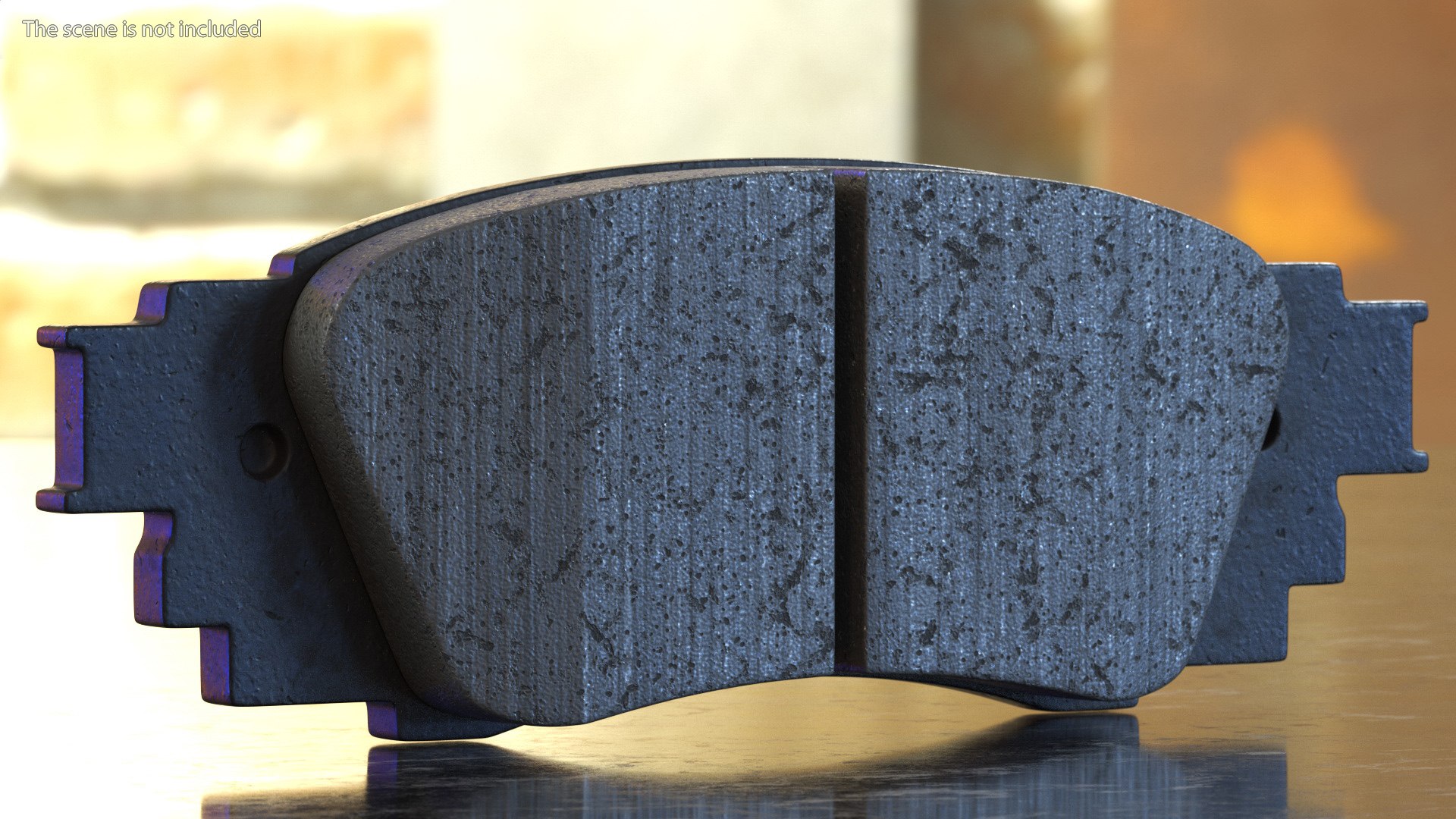 Rear Brake Pad 3D - TurboSquid 1958430