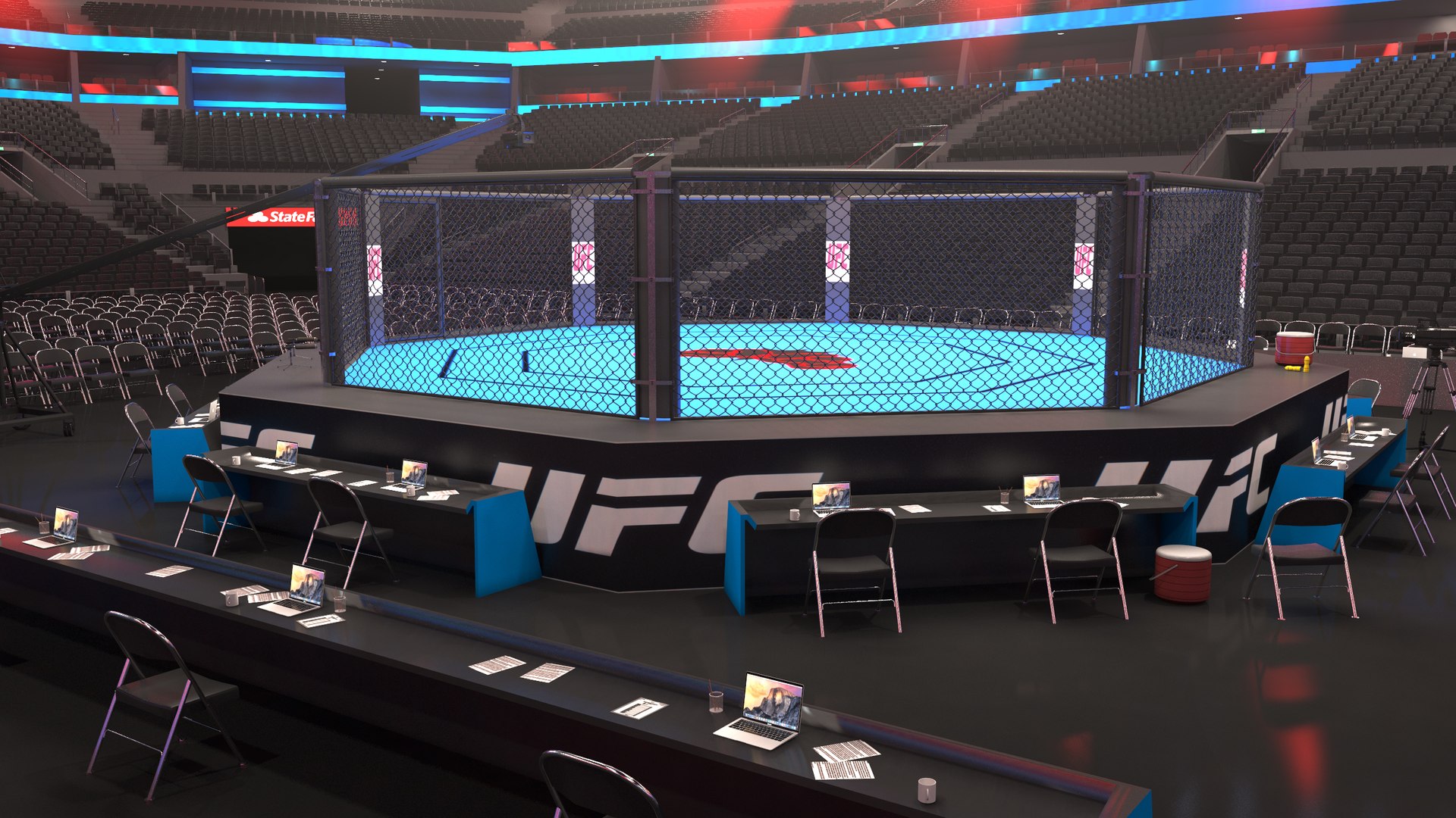 3D model ufc stadiums 2 - TurboSquid 1551264