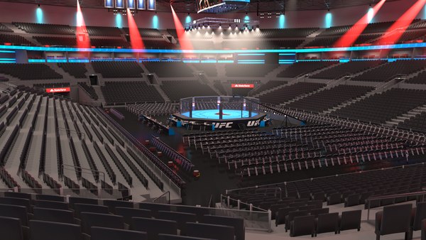 3D model ufc stadiums 2 - TurboSquid 1551264