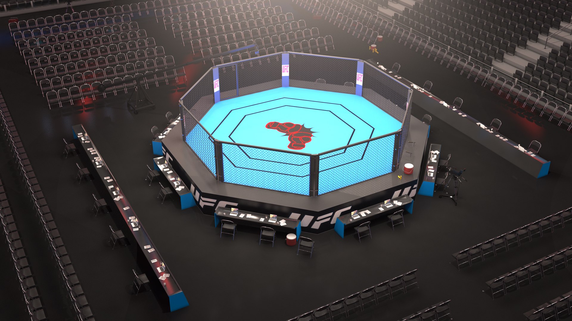 3D model ufc stadiums 2 - TurboSquid 1551264