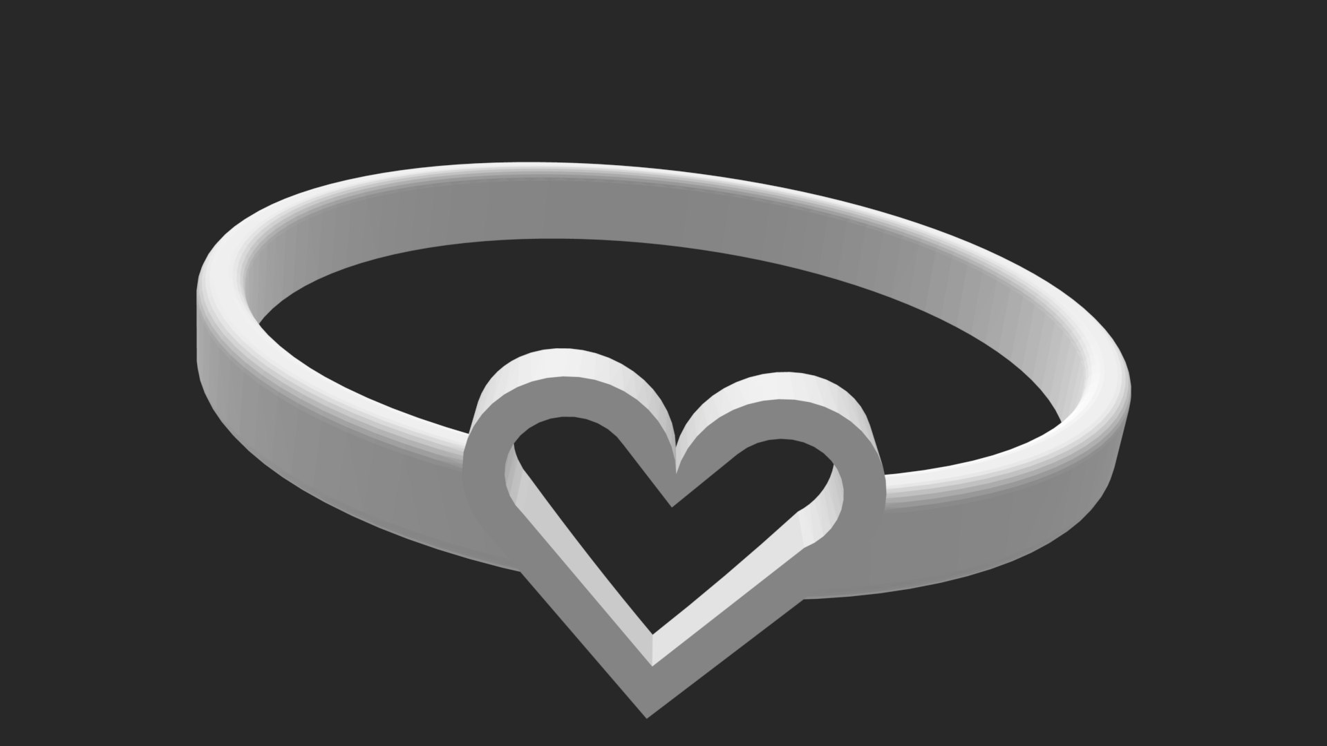 3D Heart Ring Model - TurboSquid 2115395