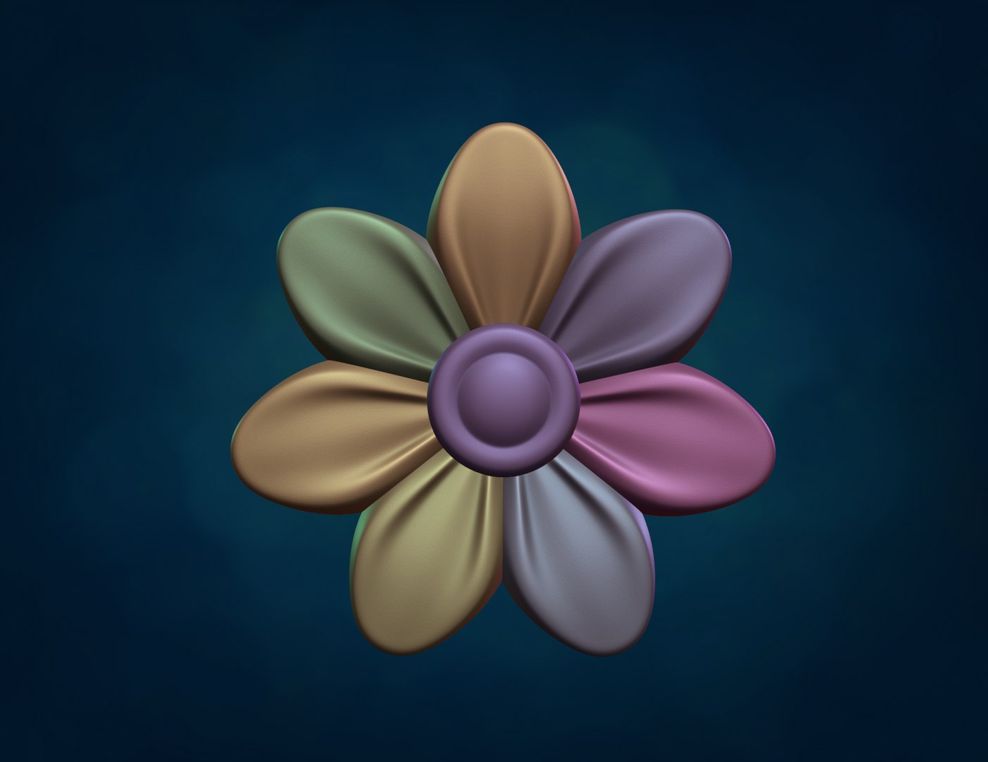 Flower Relief Printable 3D Model - TurboSquid 2158817