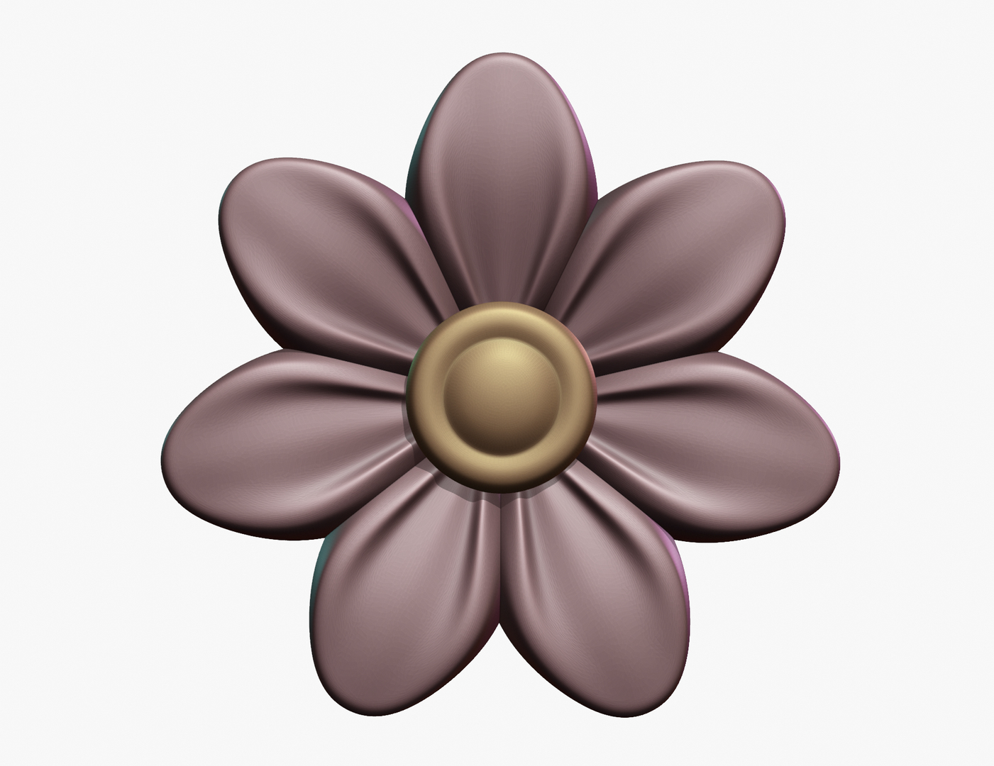 Flower Relief Printable 3D Model - TurboSquid 2158817