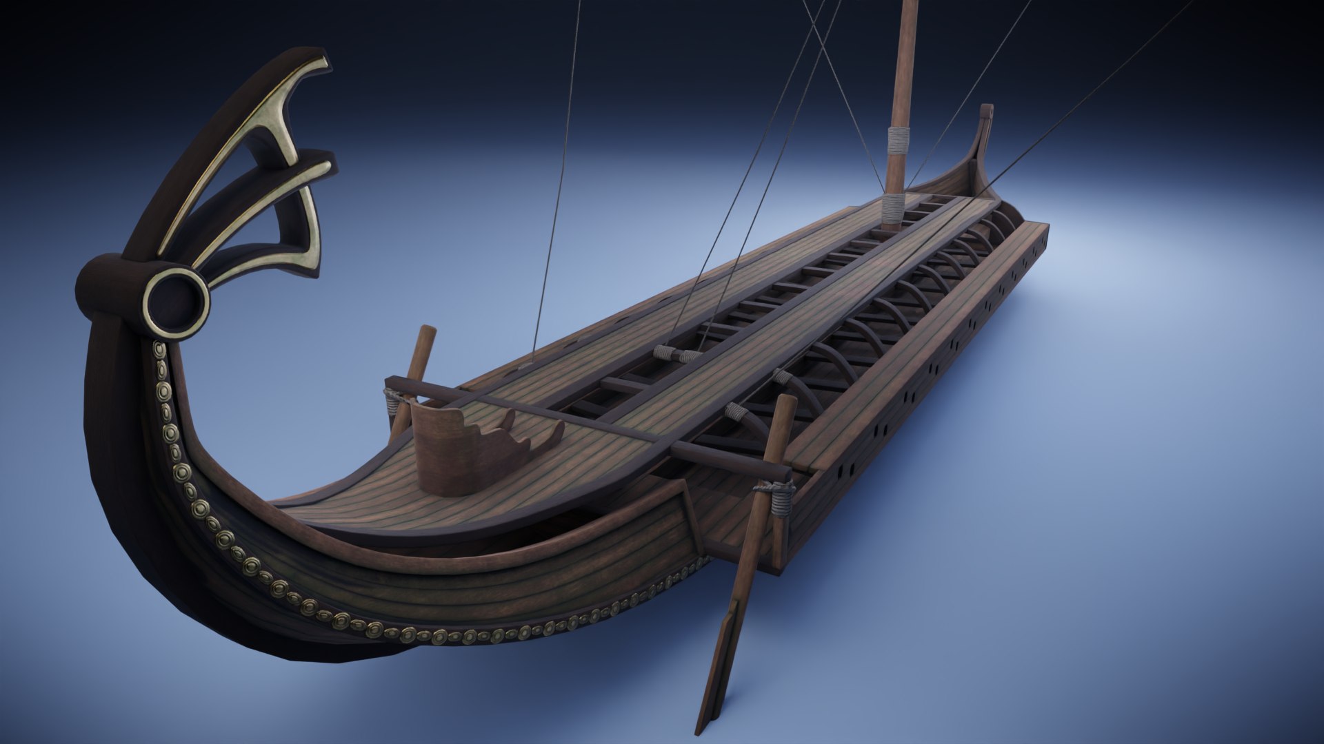 Bireme 3D - TurboSquid 2008111
