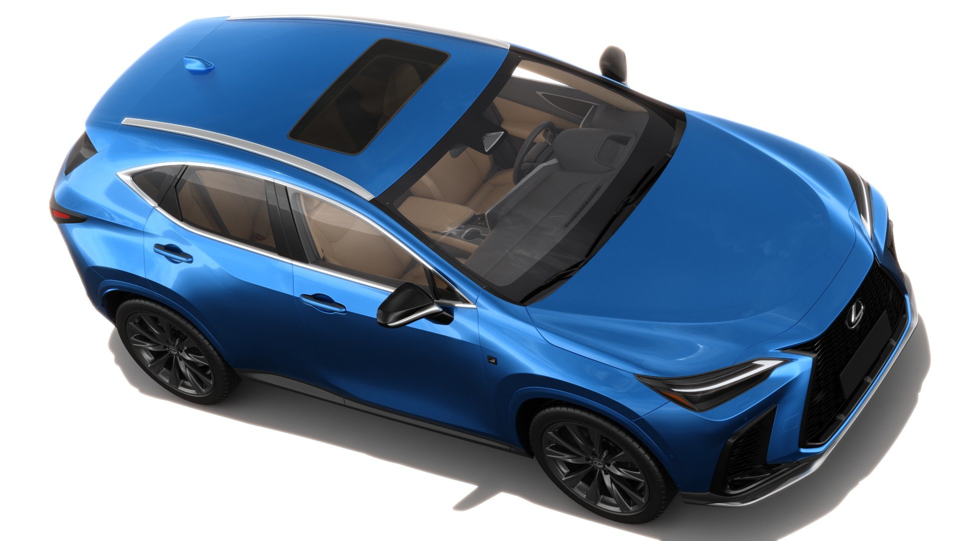 3D Lexus NX 2023 With Interior - TurboSquid 2181551