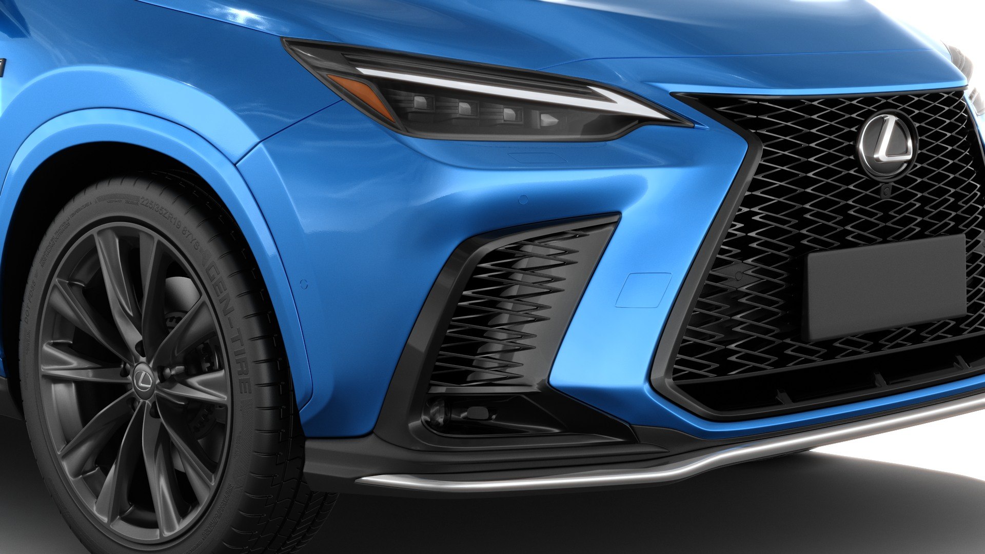 3D Lexus NX 2023 With Interior - TurboSquid 2181551