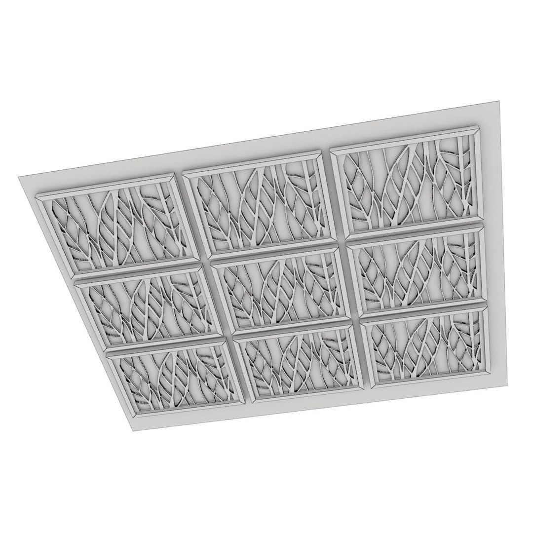 3d Ceiling Panel Model