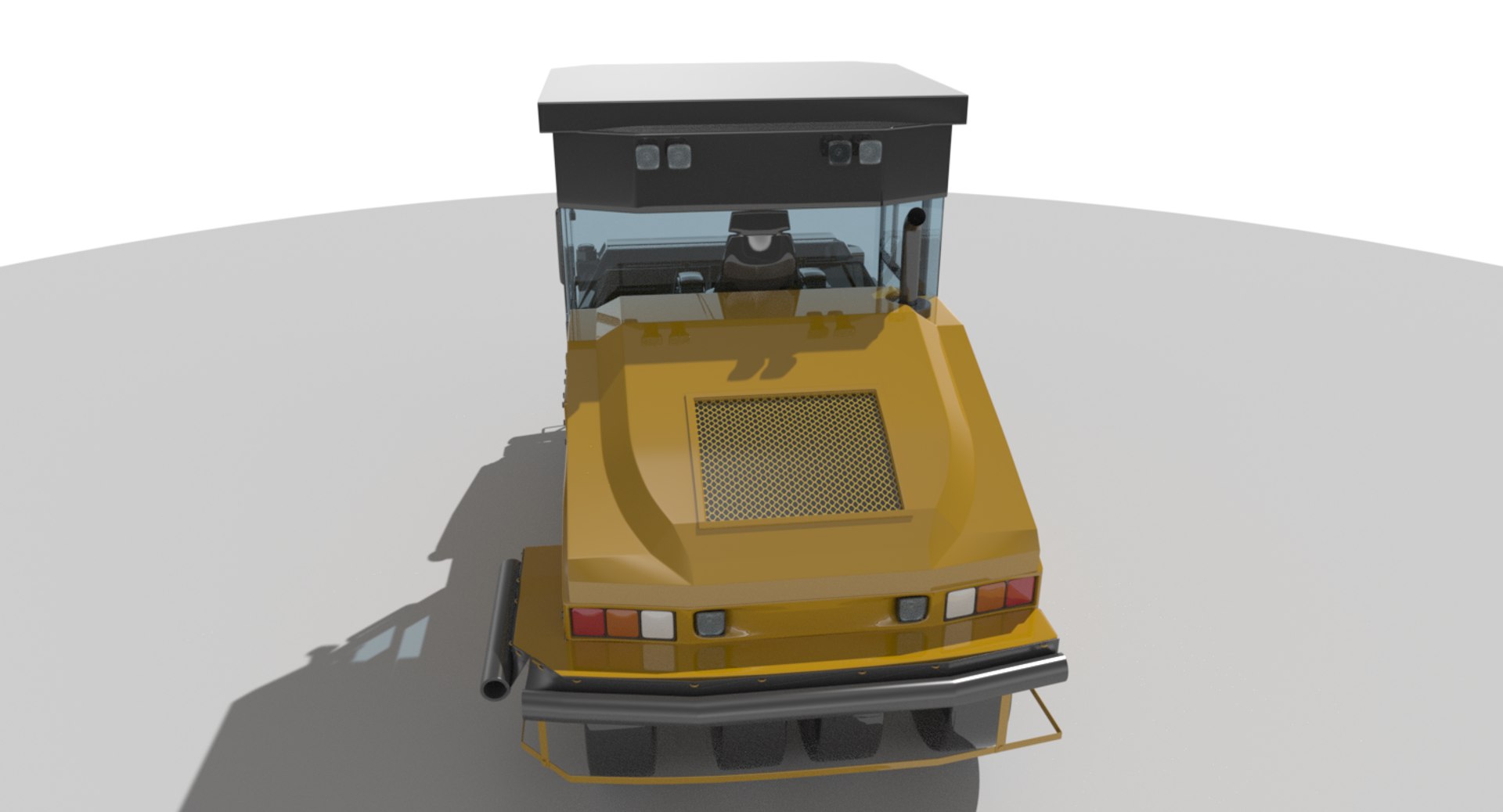 3d Pneumatic Roller Model