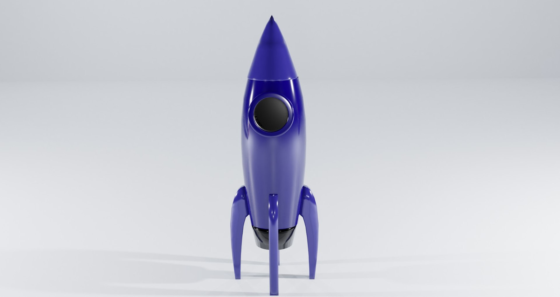 3D Cartoon Rocket Model - TurboSquid 1932480