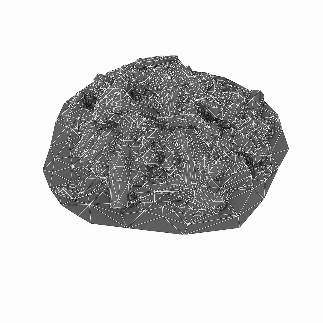 3d Debris Junk Model