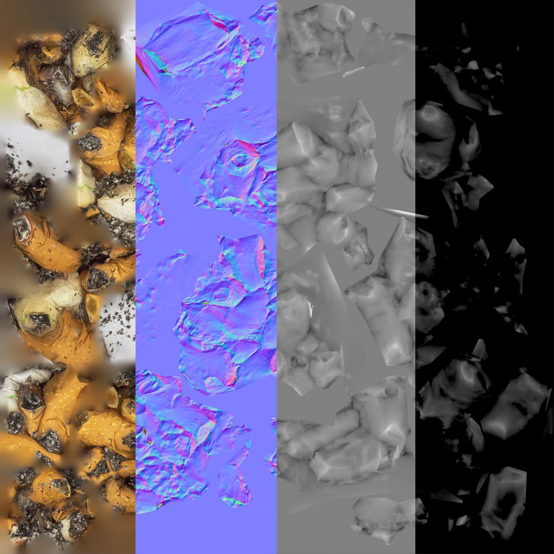 3d Debris Junk Model