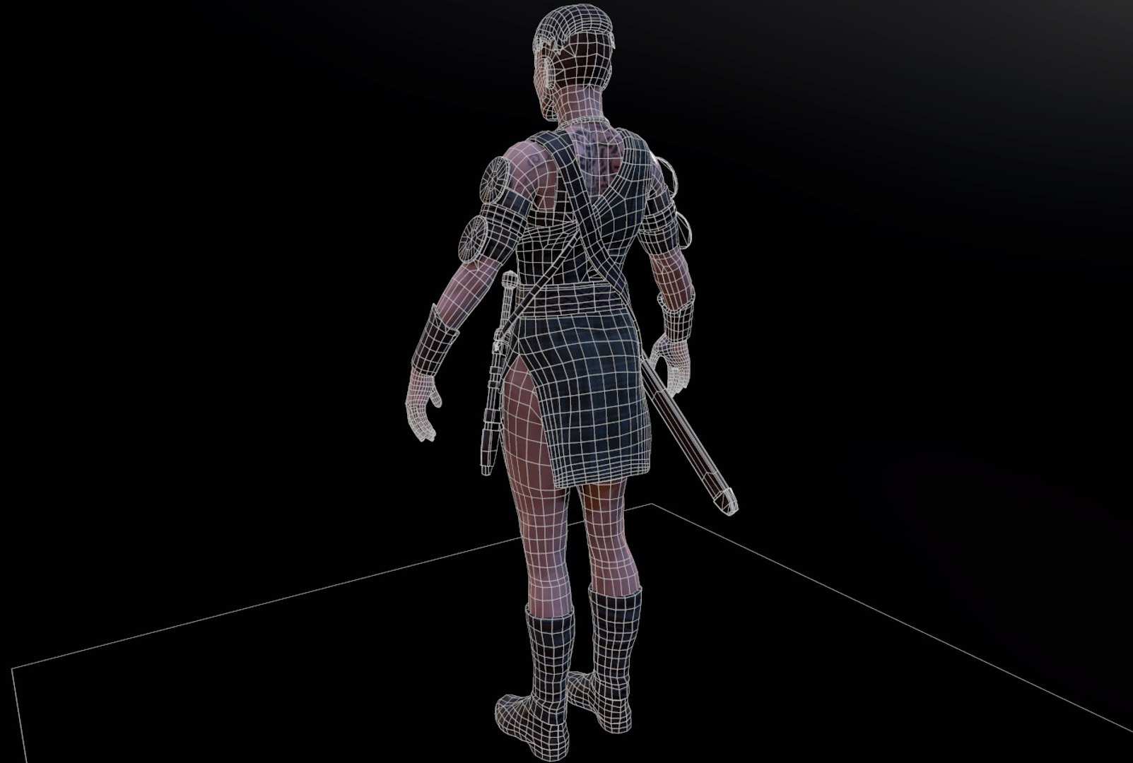 Celtic Warrior 3D Model - TurboSquid 1236191