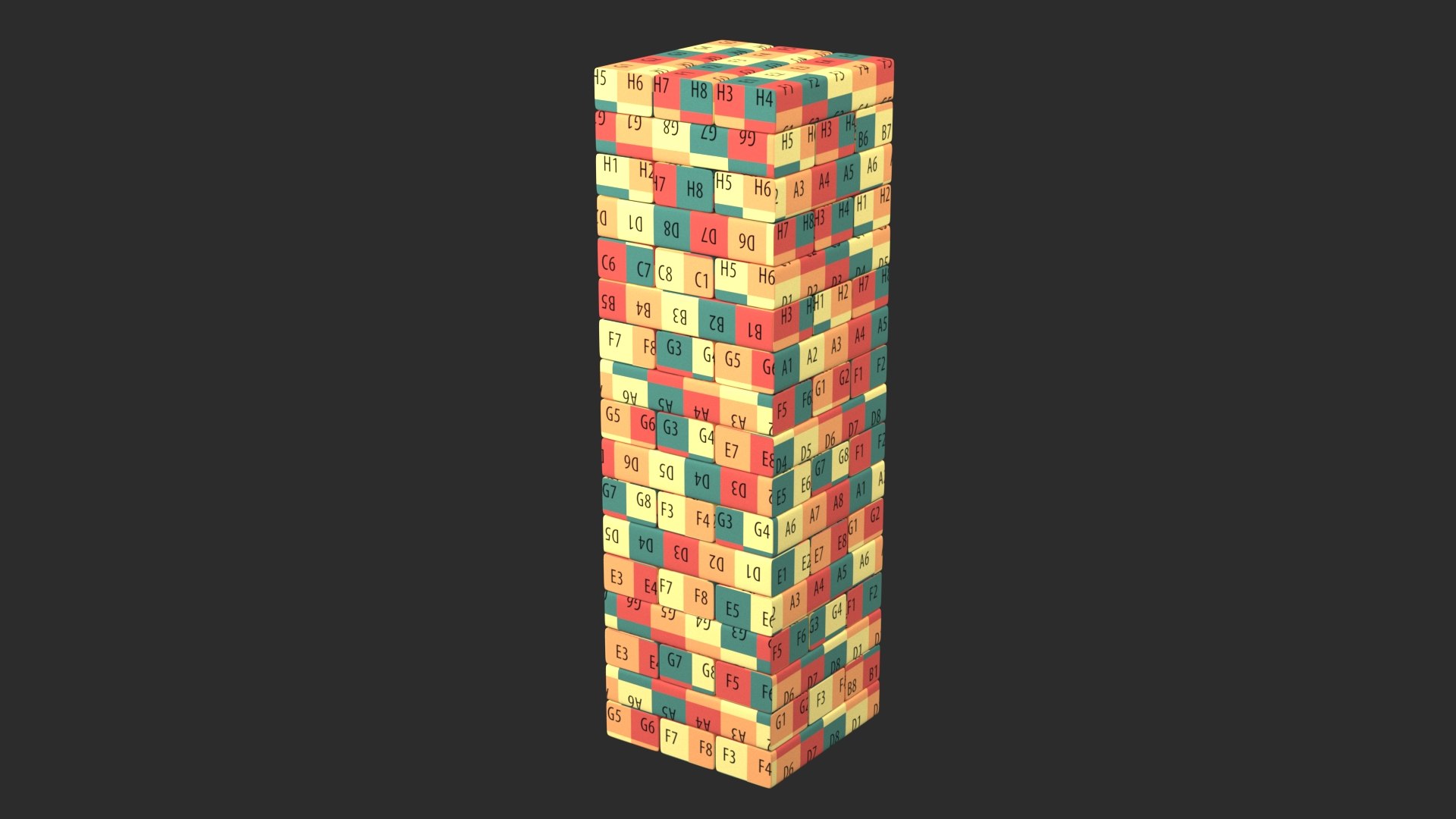 3D Model Tower Block - TurboSquid 1846565
