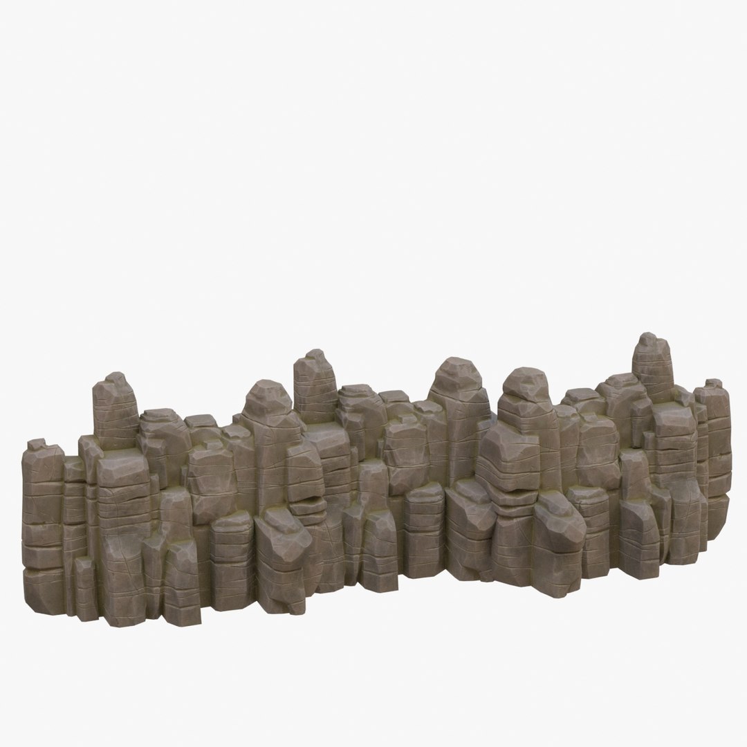 Cartoon Stone Model - TurboSquid 1385059