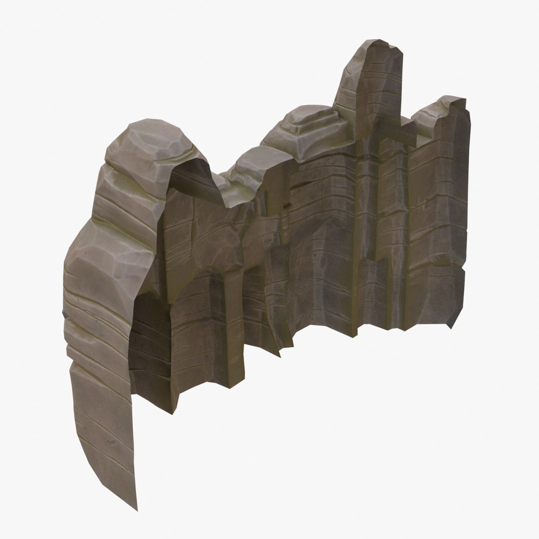 Cartoon Stone Model - TurboSquid 1385059