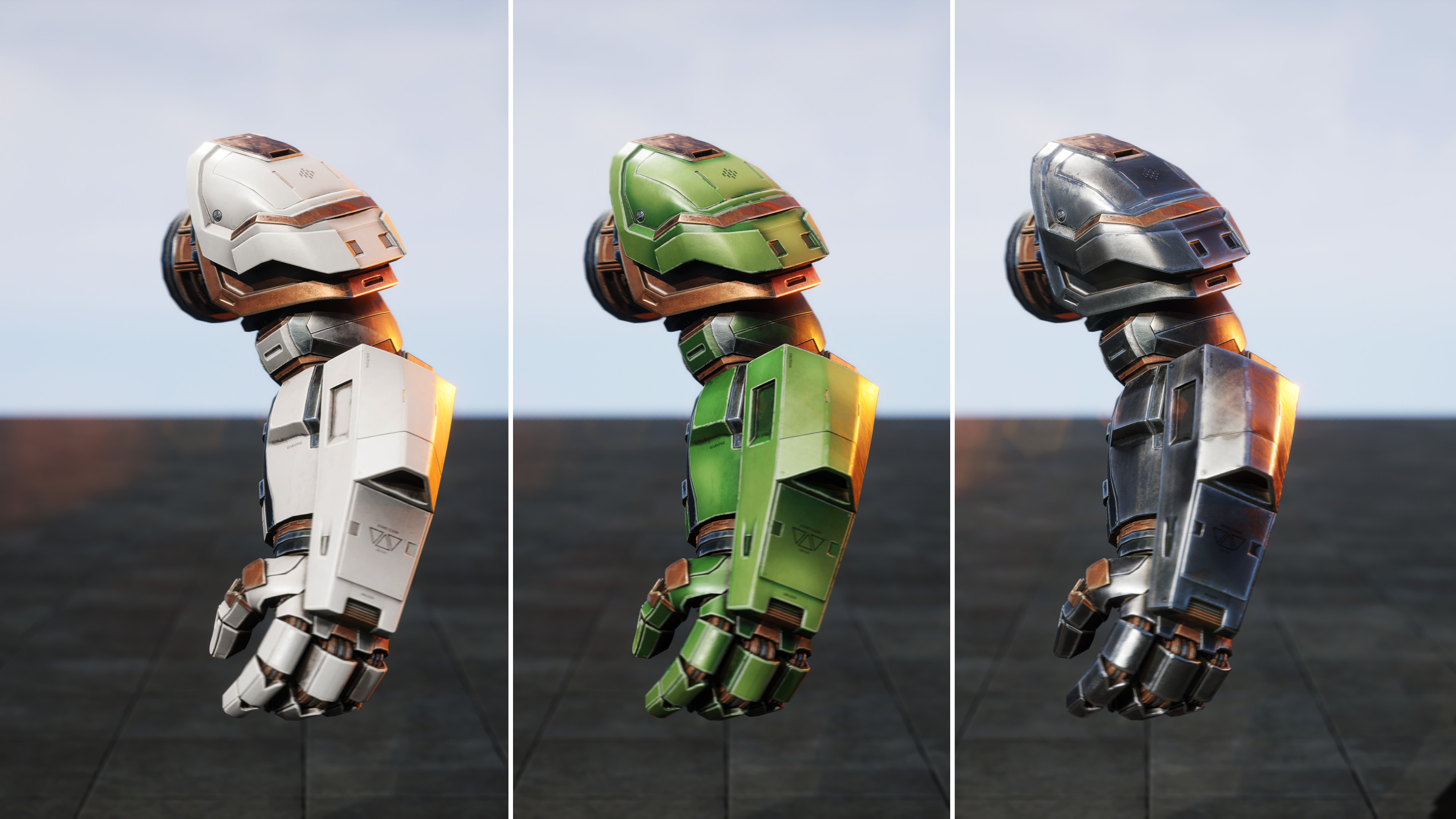 3D модель mechanical arm robot hand for a huge fat Mech 3D CG model Low ...