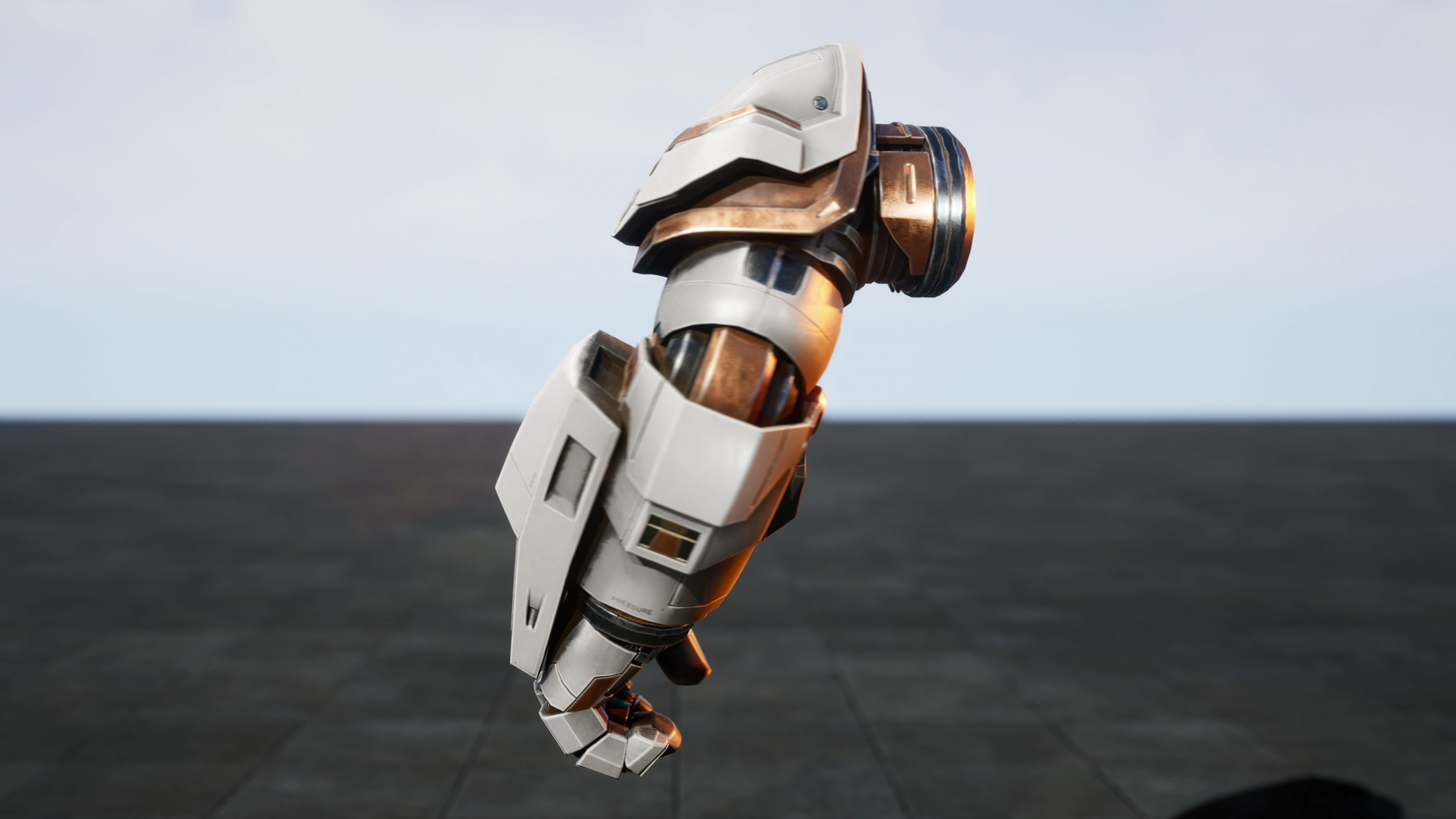 Mechanical arm robot hand for a huge fat Mech 3D CG model Low-poly 3D ...