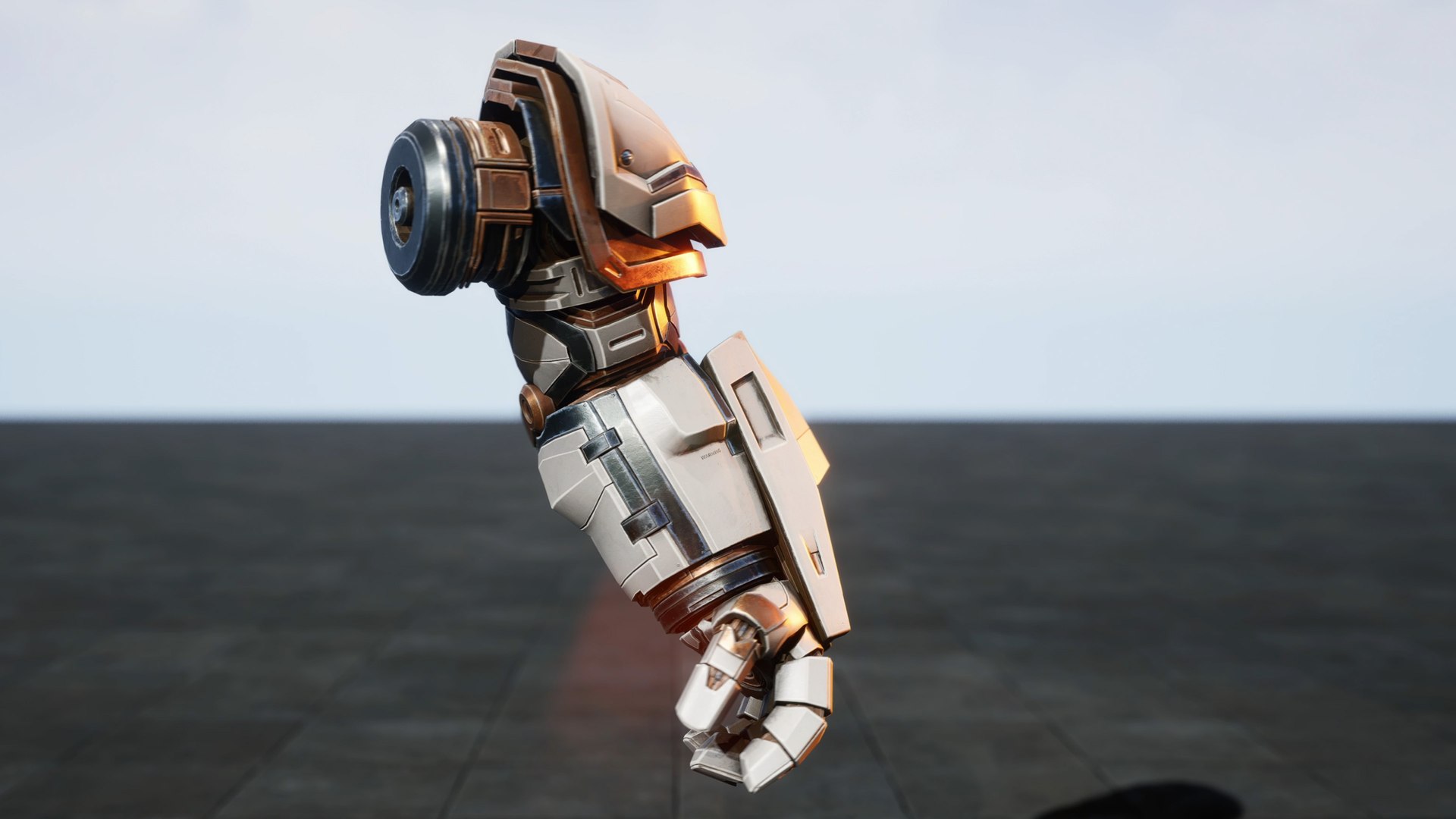 Mechanical Arm Robot Hand For A Huge Fat Mech 3D CG Model Low-poly 3D ...