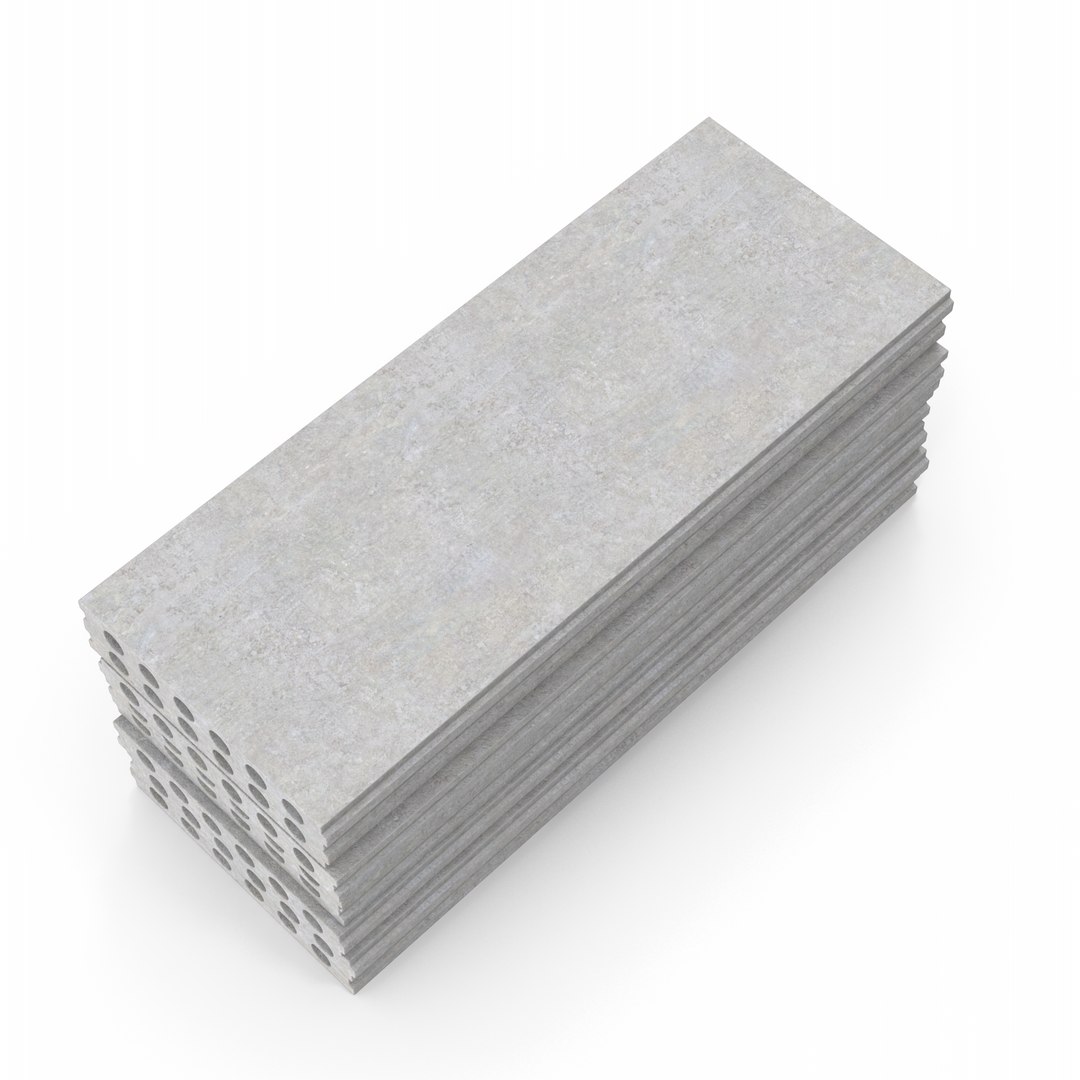 Stack Of Concrete Slabs 3D - TurboSquid 2142070