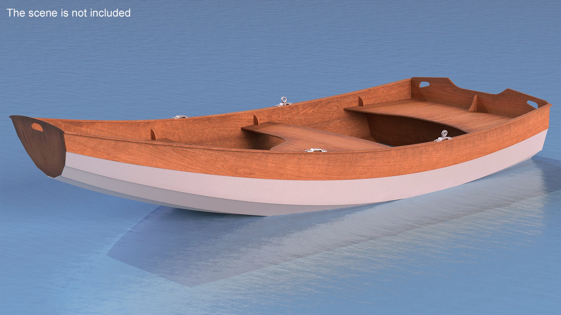 3D Pram Boat - TurboSquid 2170456