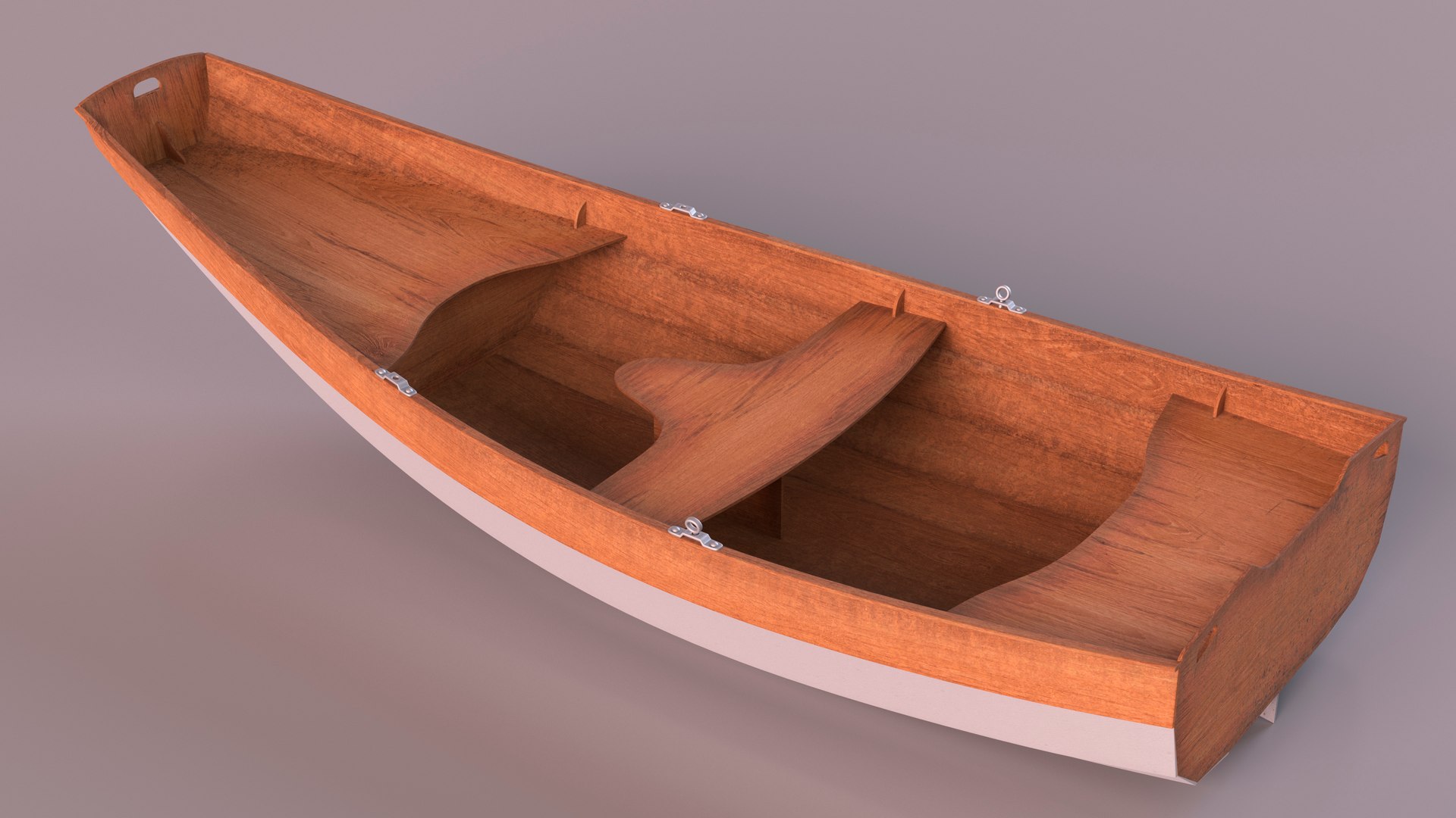 3D Pram Boat - TurboSquid 2170456