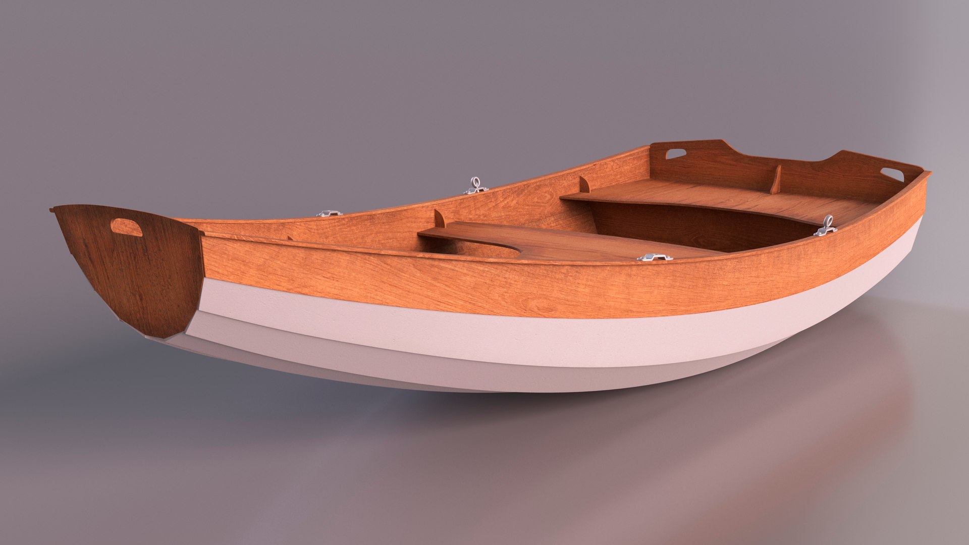 3D Pram Boat - TurboSquid 2170456