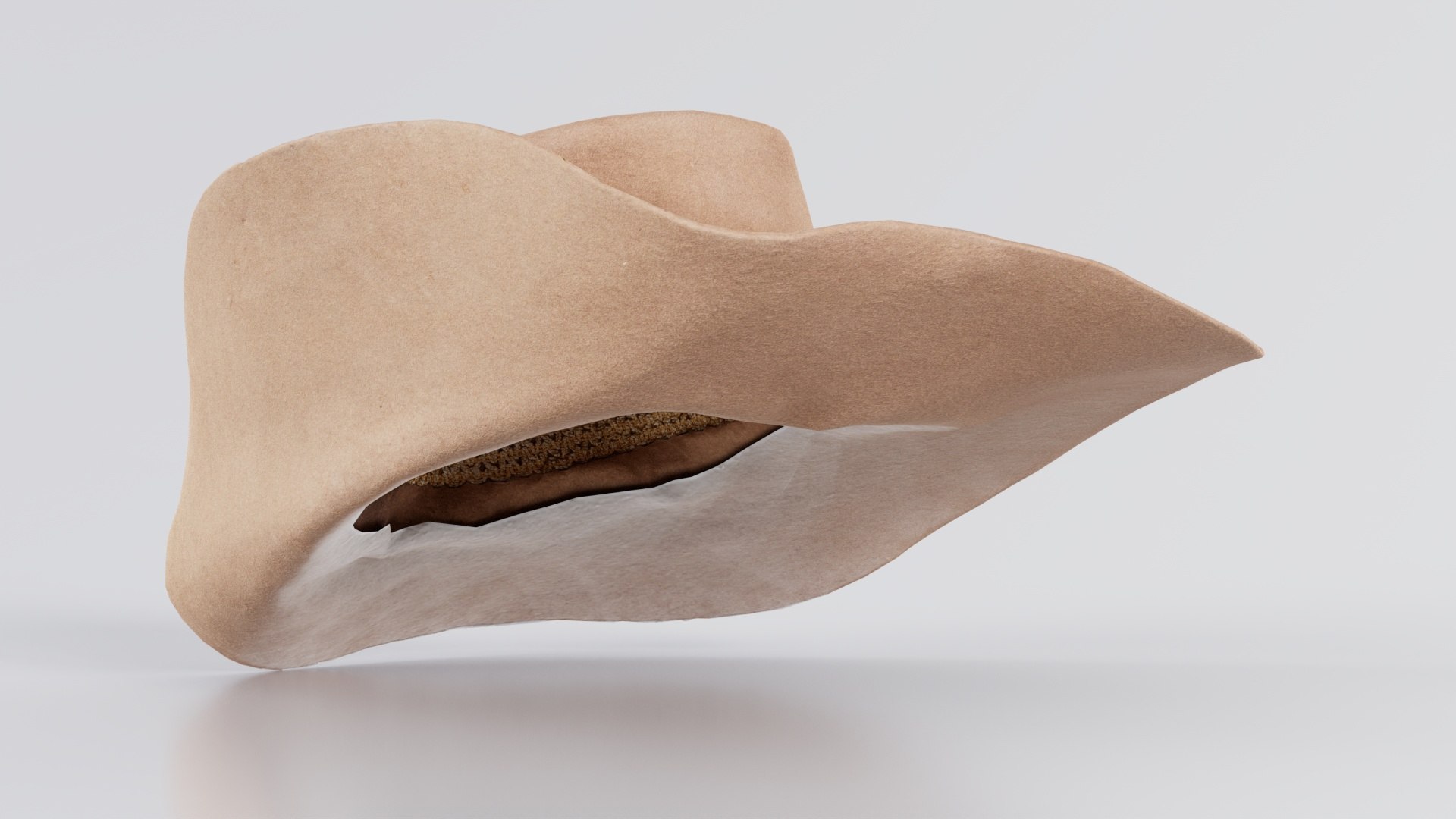 Gold Strip Hat Remastered 3D Model - TurboSquid 2360067